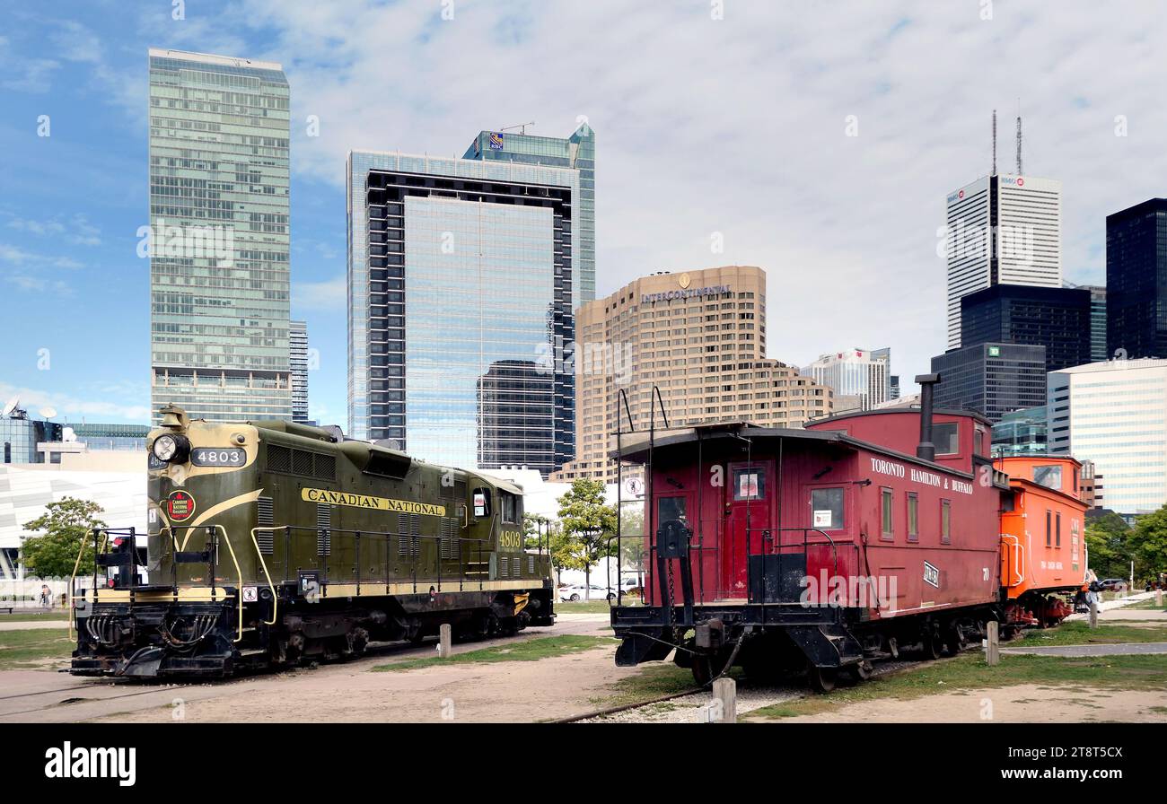 Roundhouse Park. Toronto, Roundhouse Park is a 17 acre (6.9 ha) park in ...