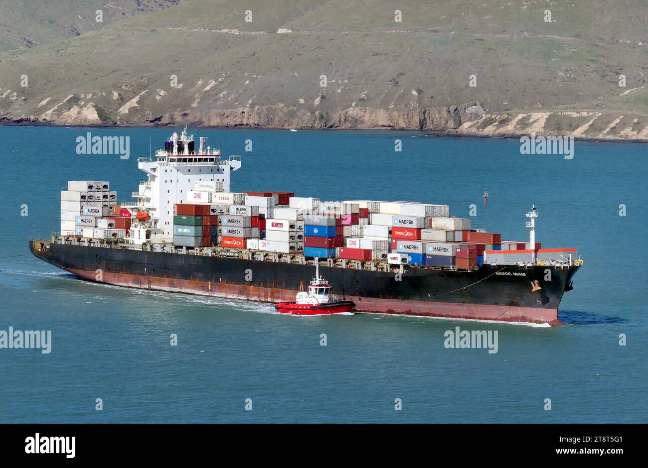 NAVIOS MIAMI. Container Ship Stock Photo - Alamy