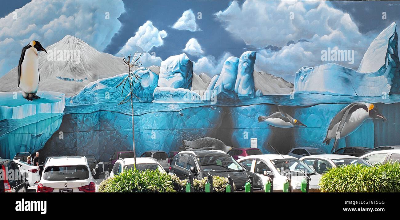 Antarctic Mural Cathedral SQ Christchurch, New Zealand, A new Antarctic ...