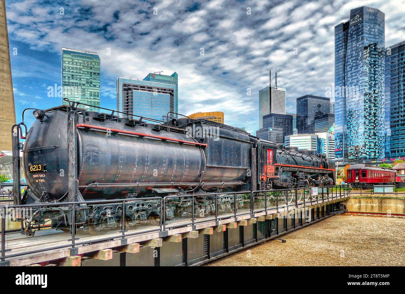 Toronto Railway Museum, Roundhouse Park is a 17 acre (6.9 ha) park in ...