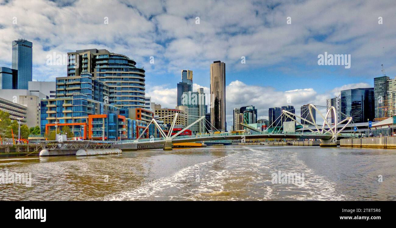 Seafarers Bridge Melbourne, The Seafarers Bridge is a footbridge over ...