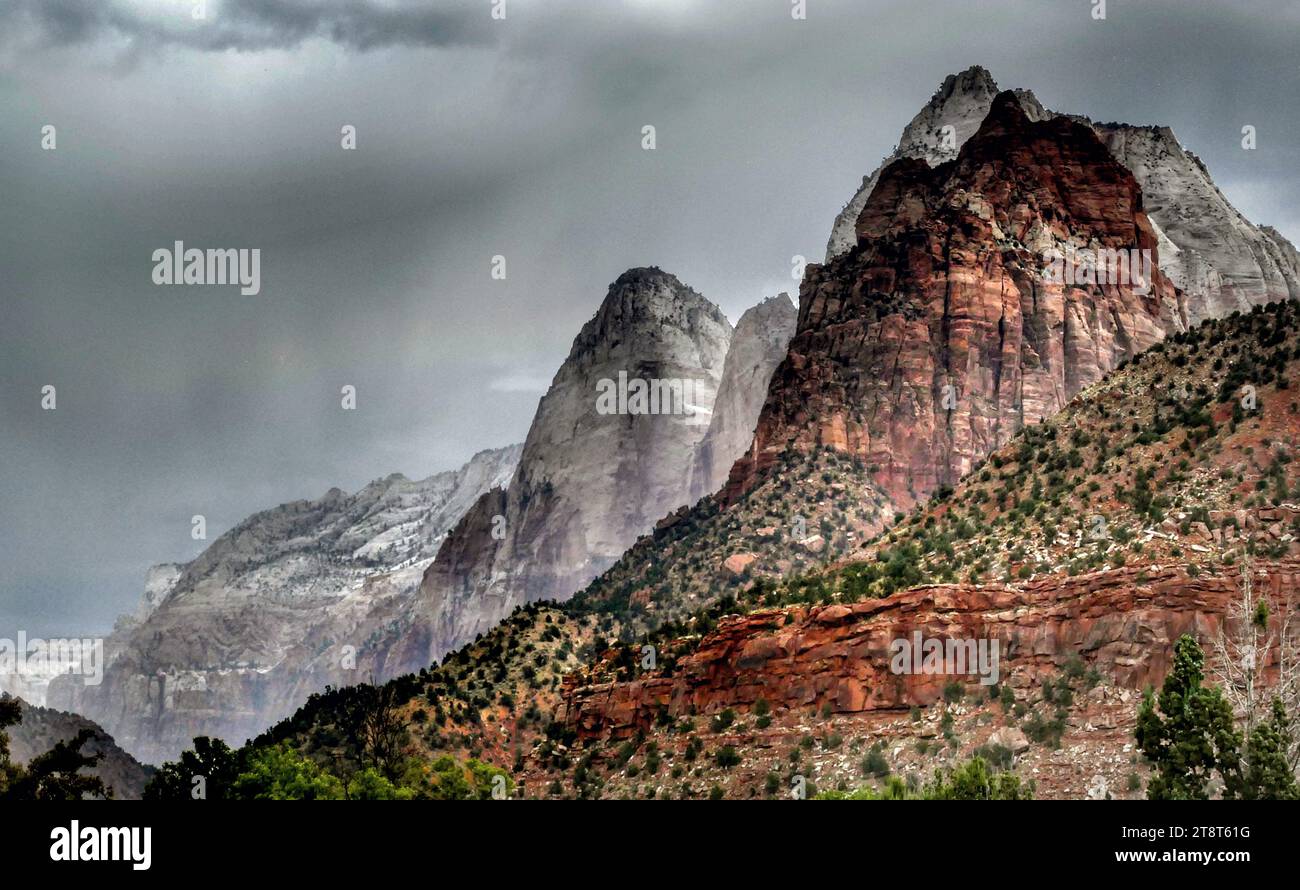 Zion Landscape, Zion National Park is a southwest Utah nature preserve ...
