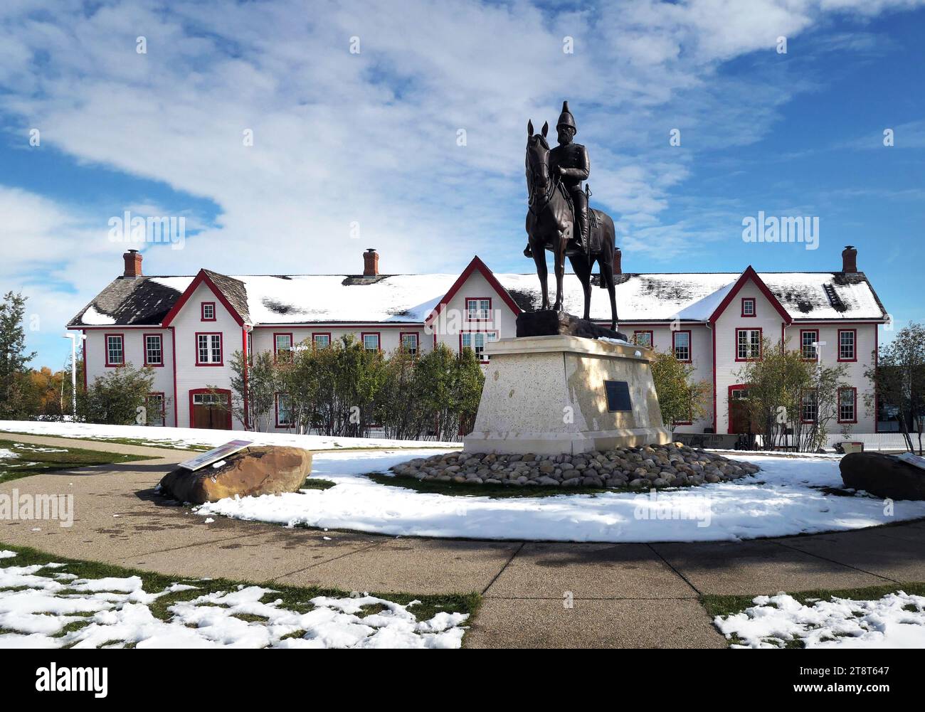 Fort Calgary, Fort Calgary was established in 1875 as Fort Brisebois by ...