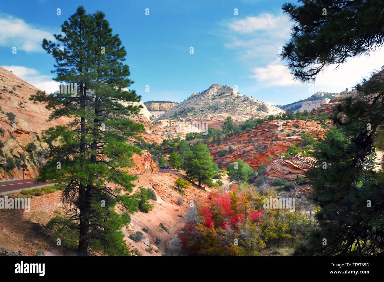 Zion seasonal colors, Zion National Park is a southwest Utah nature ...