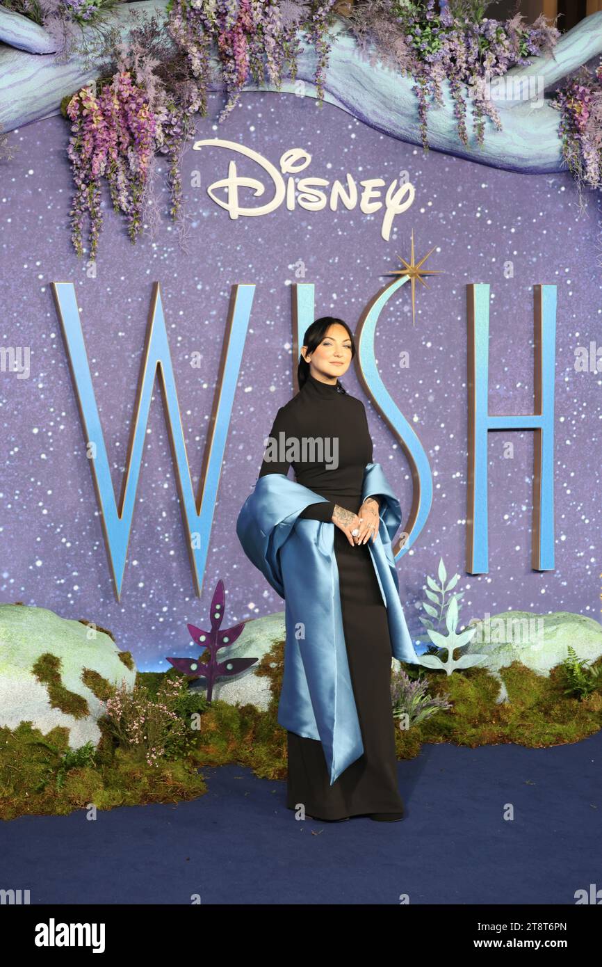 Julia Michaels, WISH UK Premiere, Leicester Square, London, UK, 20 ...