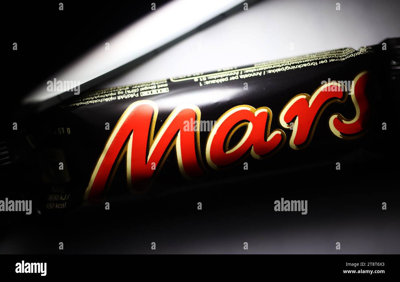 Chocolate from Mars. It was created in 1932 in the county of Berkshire ...