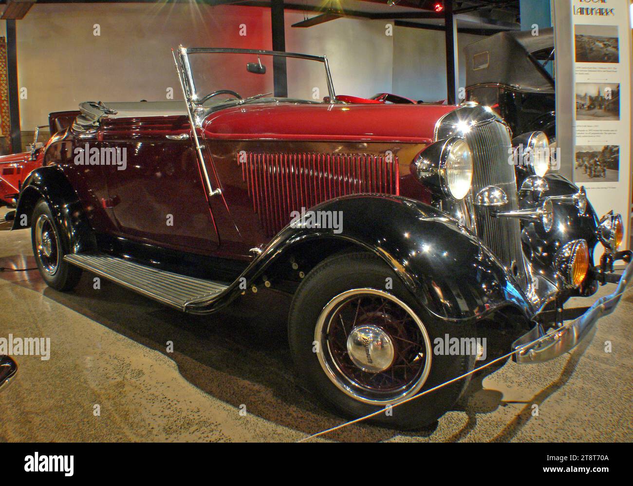 Plymouth Coupe Convertable. 1934 Stock Photo - Alamy