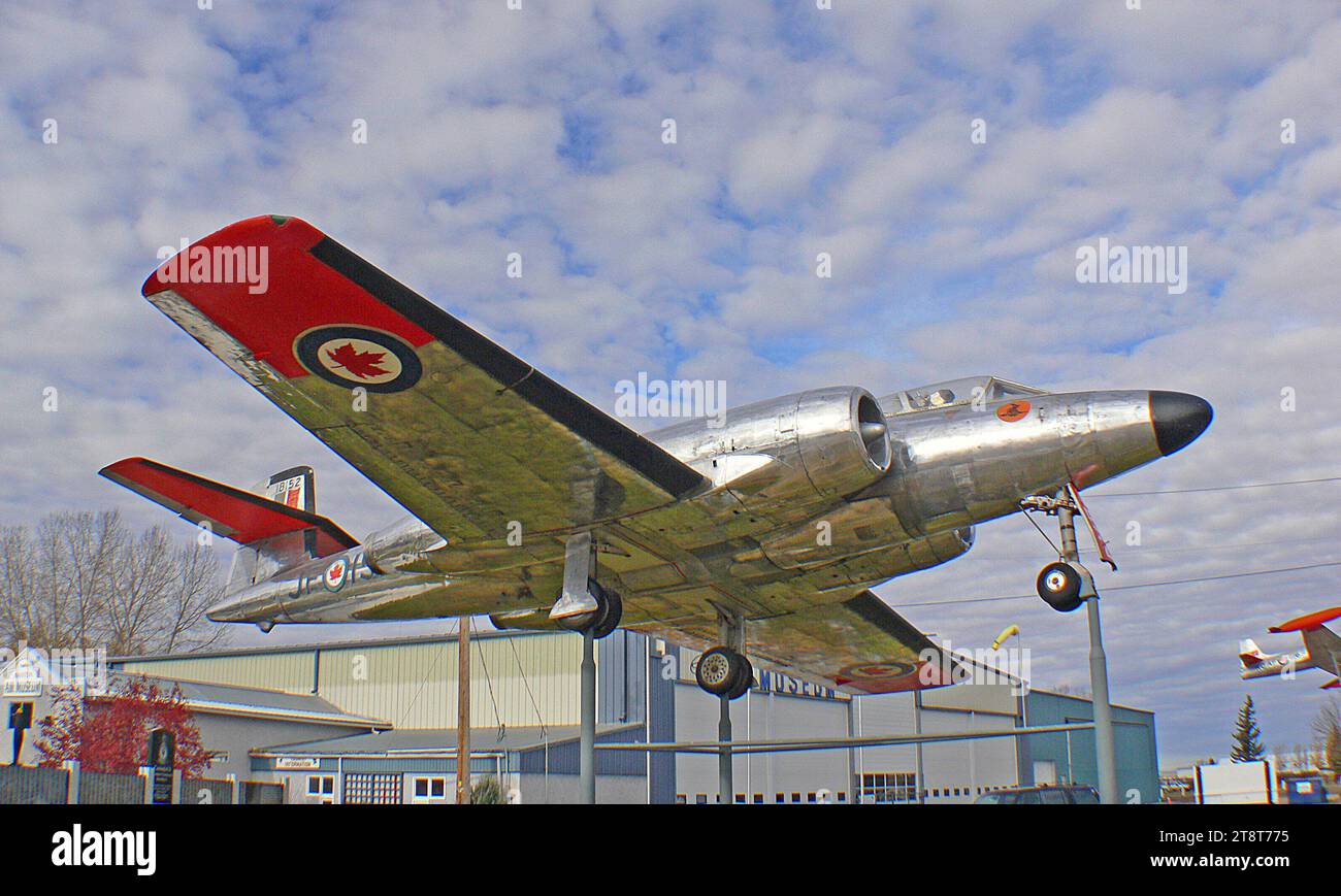 Avro CF-100 Mark IIID, This CF-100 Mark IIID is on display at the ...