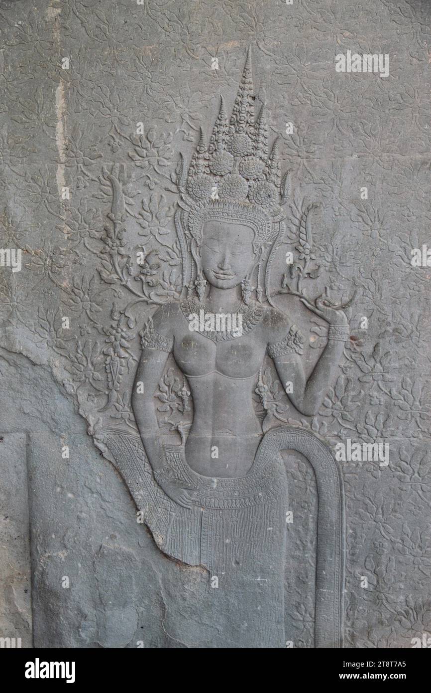 Angkor Wat, Khmer temple, reign of Suryavarman II (1113-1150 AD), Siem ...