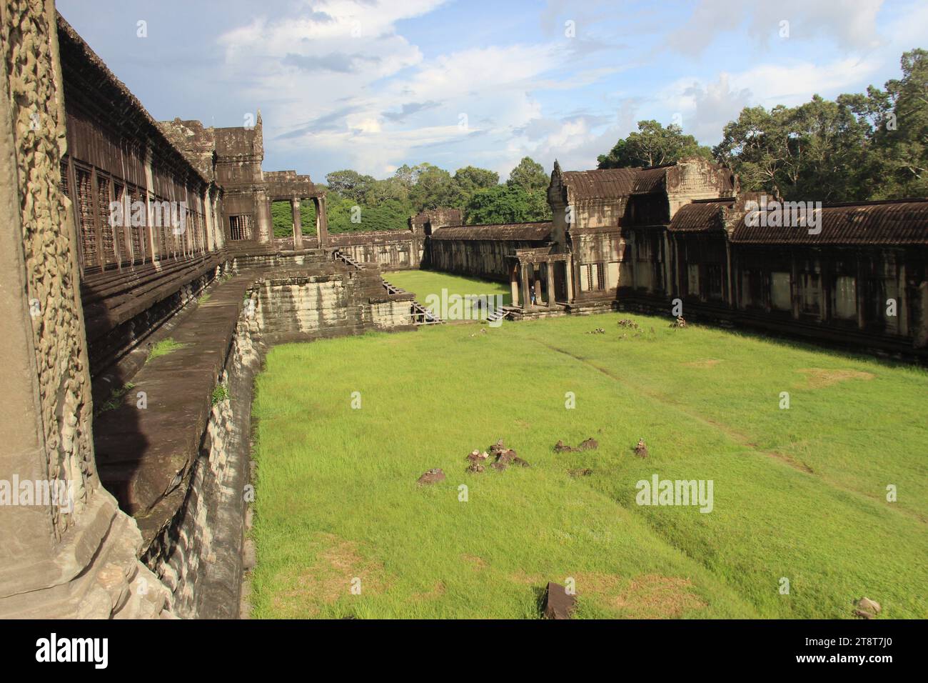 Angkor Wat, Khmer temple, reign of Suryavarman II (1113-1150 AD), Siem ...