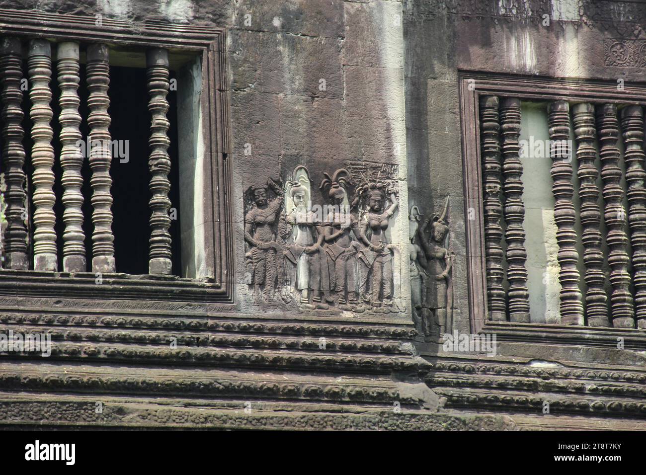 Angkor Wat, Khmer temple, reign of Suryavarman II (1113-1150 AD), Siem ...