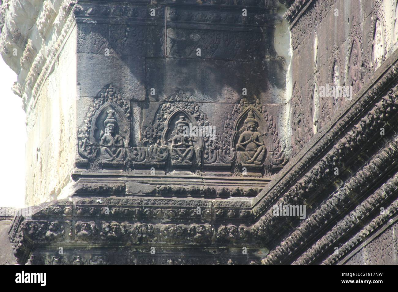 Angkor Wat, Khmer temple, reign of Suryavarman II (1113-1150 AD), Siem ...