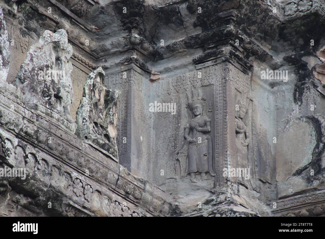 Angkor Wat, Khmer temple, reign of Suryavarman II (1113-1150 AD), Siem ...