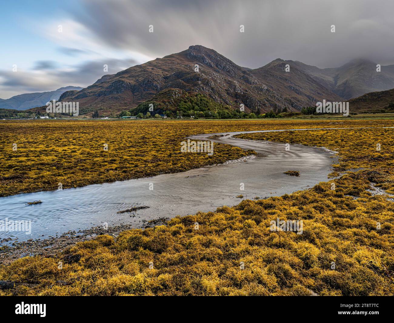 Five Sisters of Kintail from Loch Duich, Scotland Stock Photo - Alamy