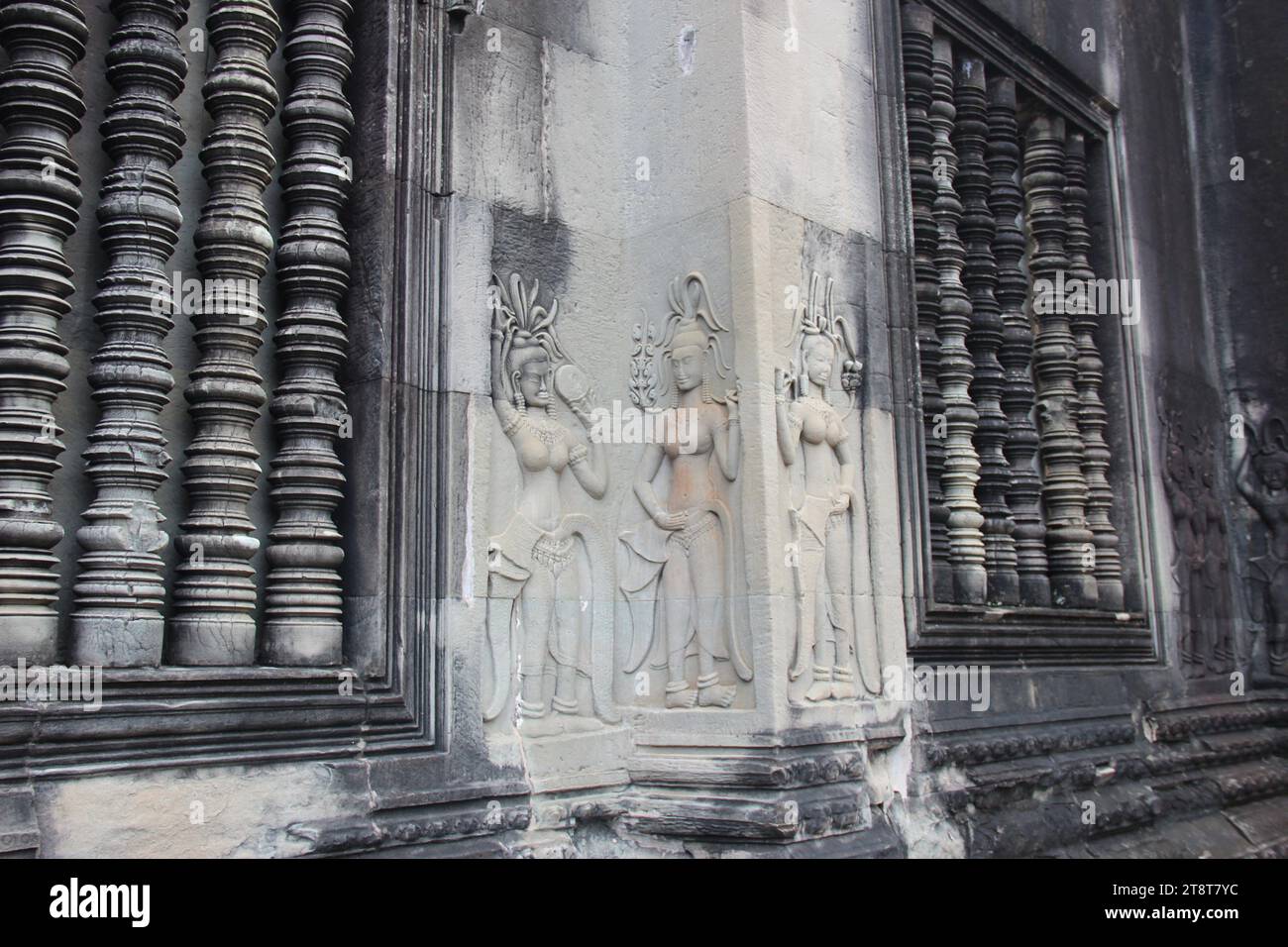 Angkor Wat, Khmer temple, reign of Suryavarman II (1113-1150 AD), Siem ...