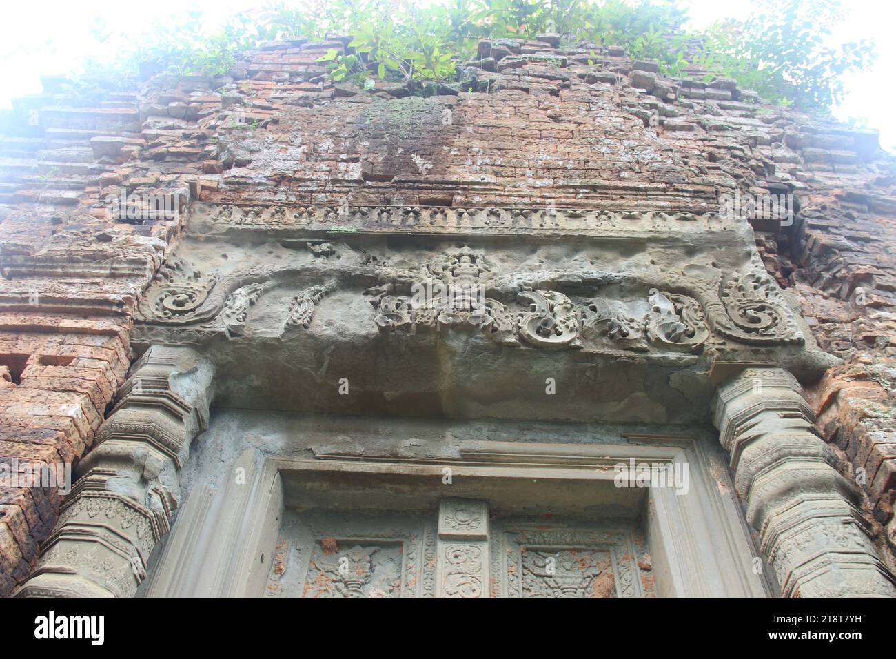 Baksei Chamkrong, Khmer temple, ancient Angkor area, Cambodia. Reign of ...