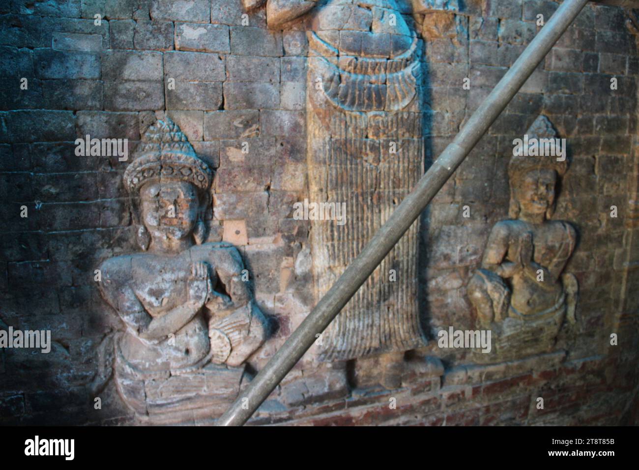 Prasat Kravan, Khmer temple, ancient Angkor area, Cambodia. Reign of ...