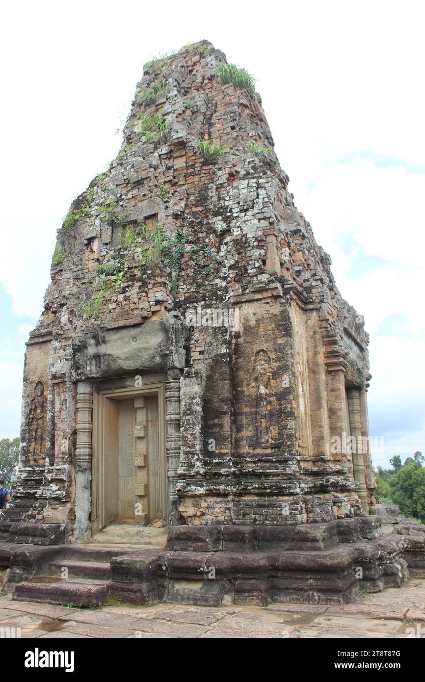 Pre Rup, Khmer temple, ancient Angkor area, Cambodia. Reign of ...