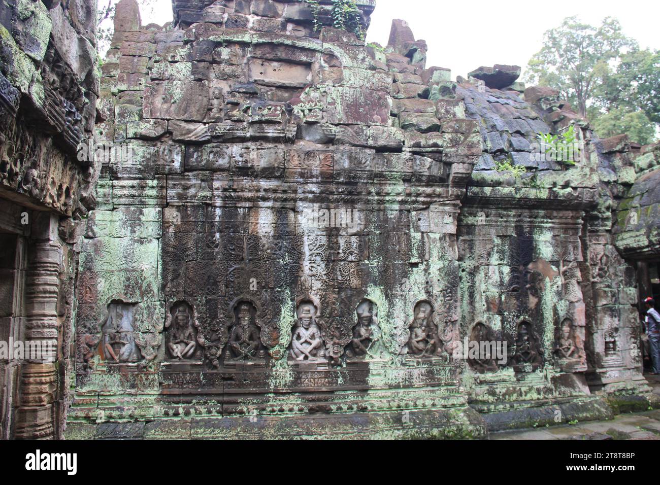 Preah Khan, Khmer temple, ancient Angkor area, Cambodia. Reign of ...