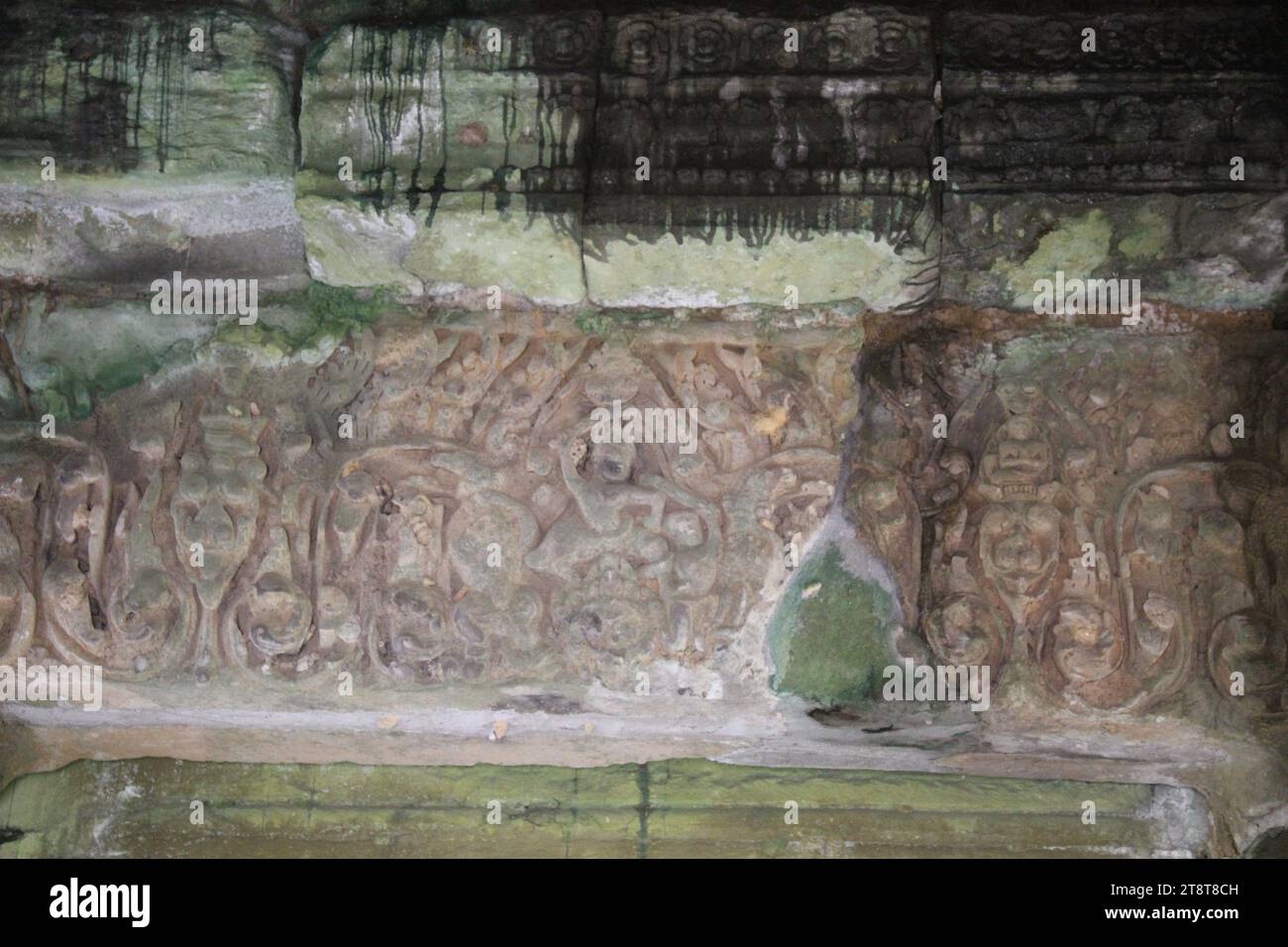 Preah Khan, Khmer temple, ancient Angkor area, Cambodia. Reign of ...