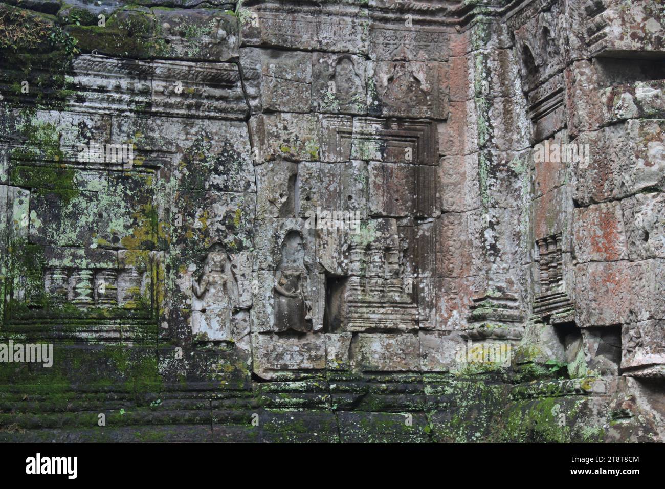 Preah Khan, Khmer temple, ancient Angkor area, Cambodia. Reign of ...
