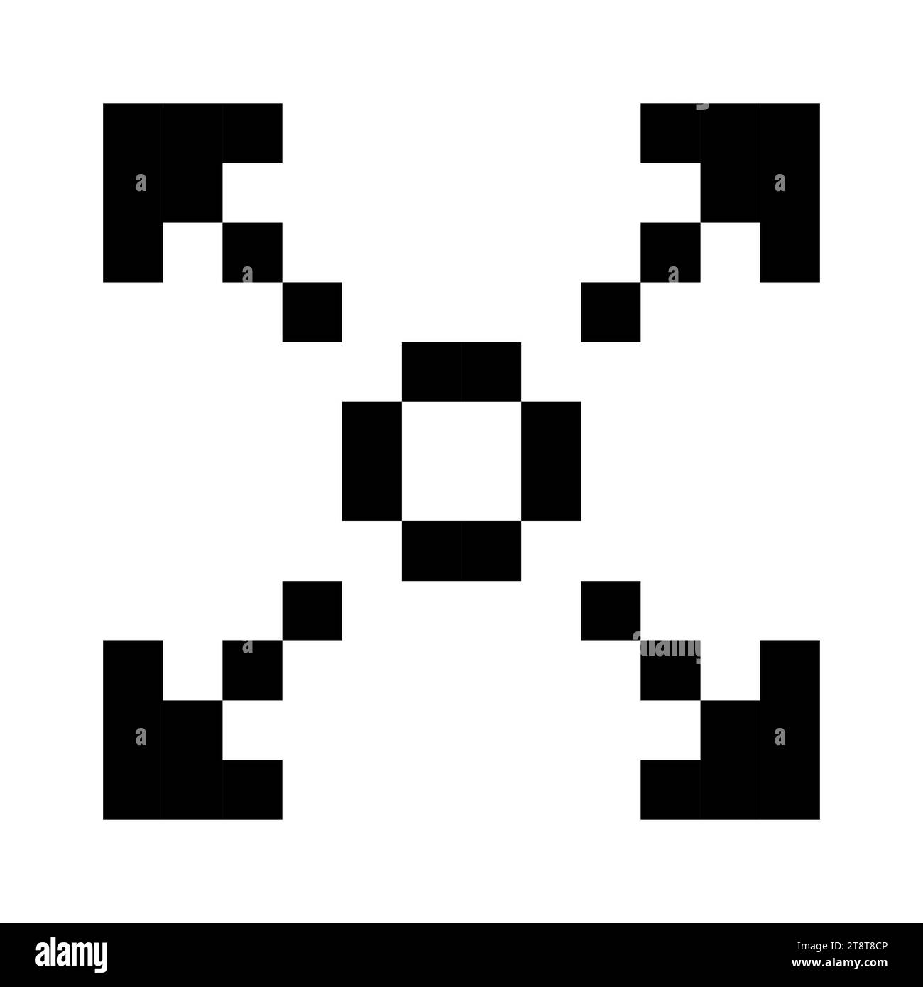 Increase line icon. Photo processing, editing, vector and raster ...