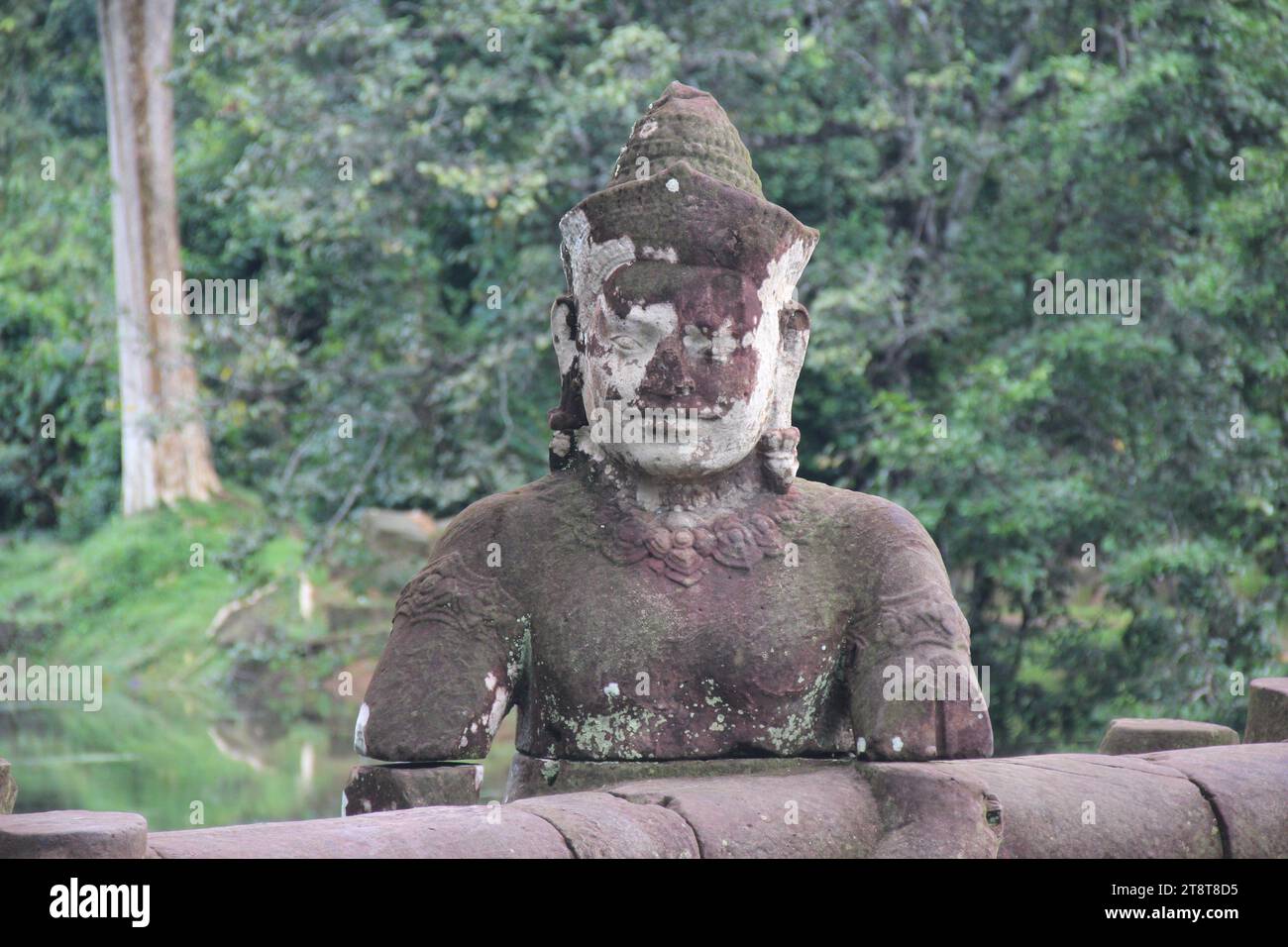 Preah Khan, Khmer temple, ancient Angkor area, Cambodia. Reign of ...