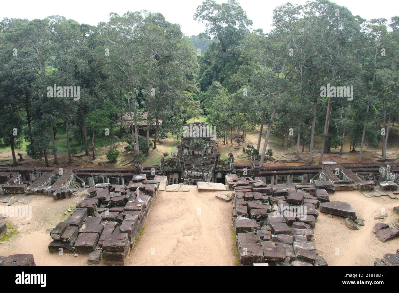 Ta Keo, Khmer temple, ancient Angkor area, Cambodia. Reign of ...