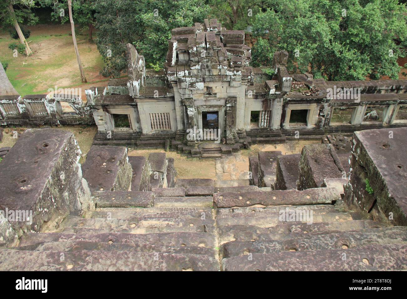 Ta Keo, Khmer temple, ancient Angkor area, Cambodia. Reign of ...