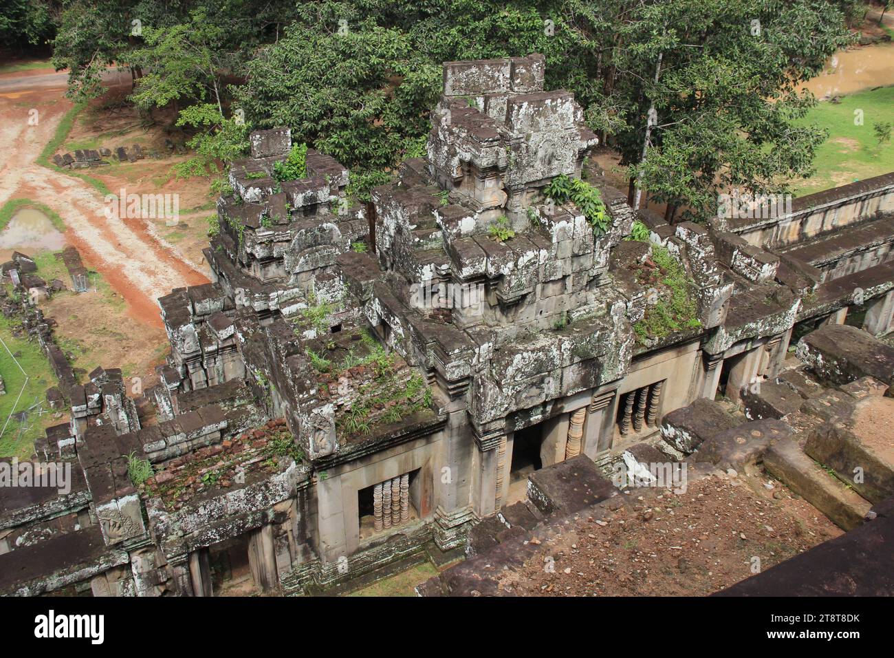 Ta Keo, Khmer temple, ancient Angkor area, Cambodia. Reign of ...