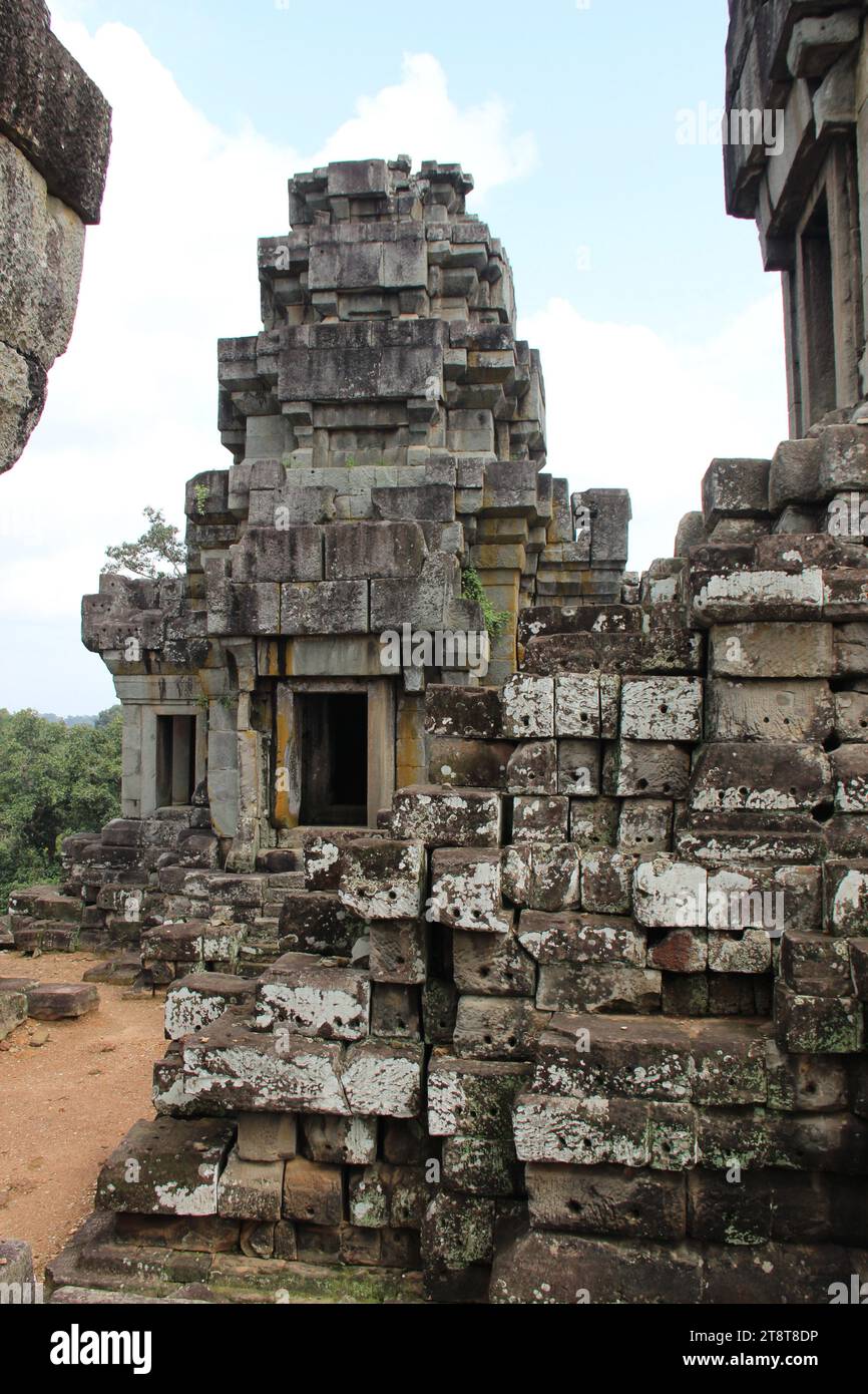Ta Keo, Khmer temple, ancient Angkor area, Cambodia. Reign of ...