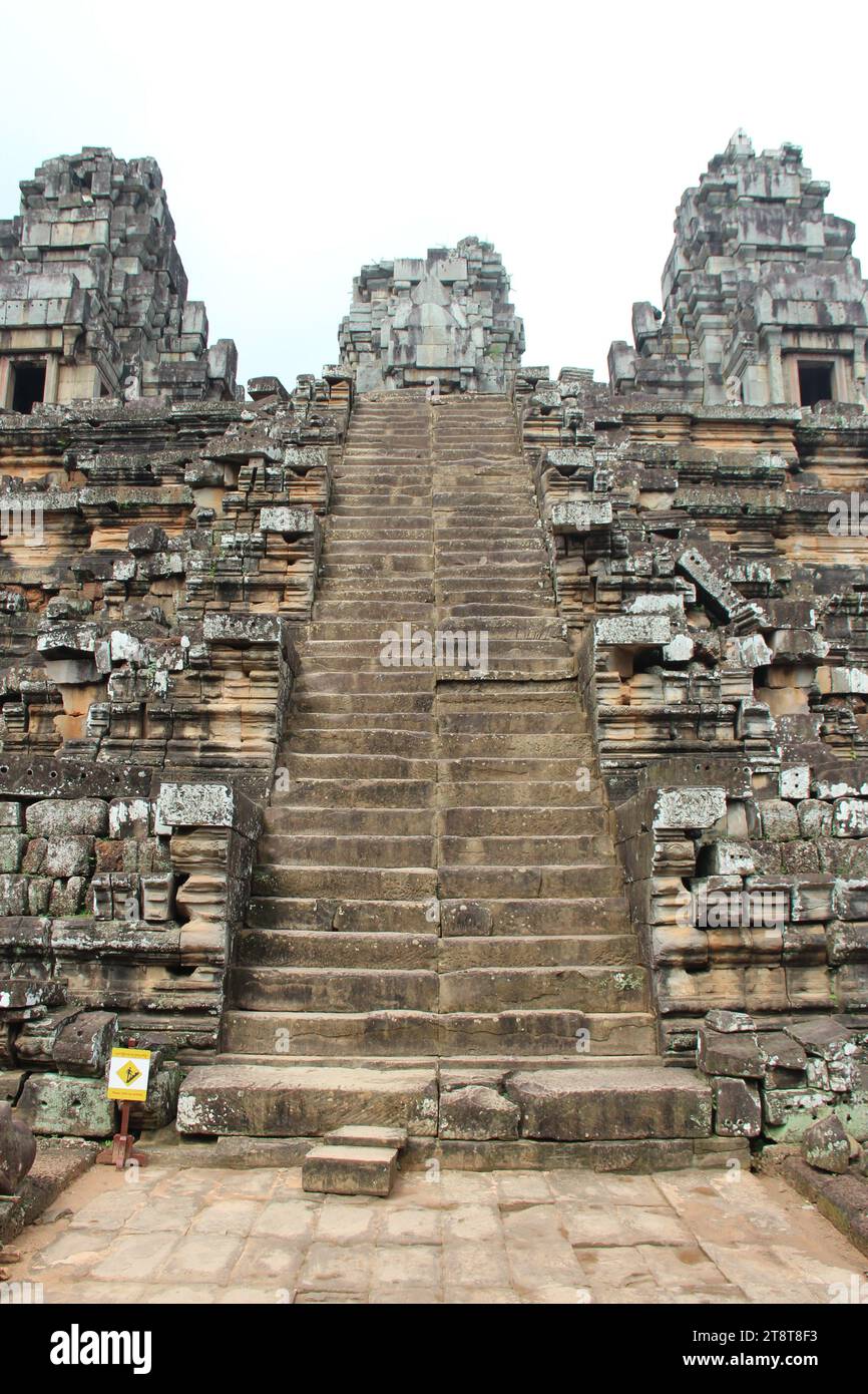 Ta Keo, Khmer temple, ancient Angkor area, Cambodia. Reign of ...