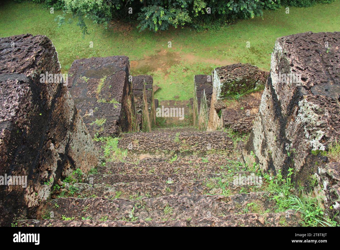 Baksei Chamkrong, Khmer temple, ancient Angkor area, Cambodia. Reign of ...