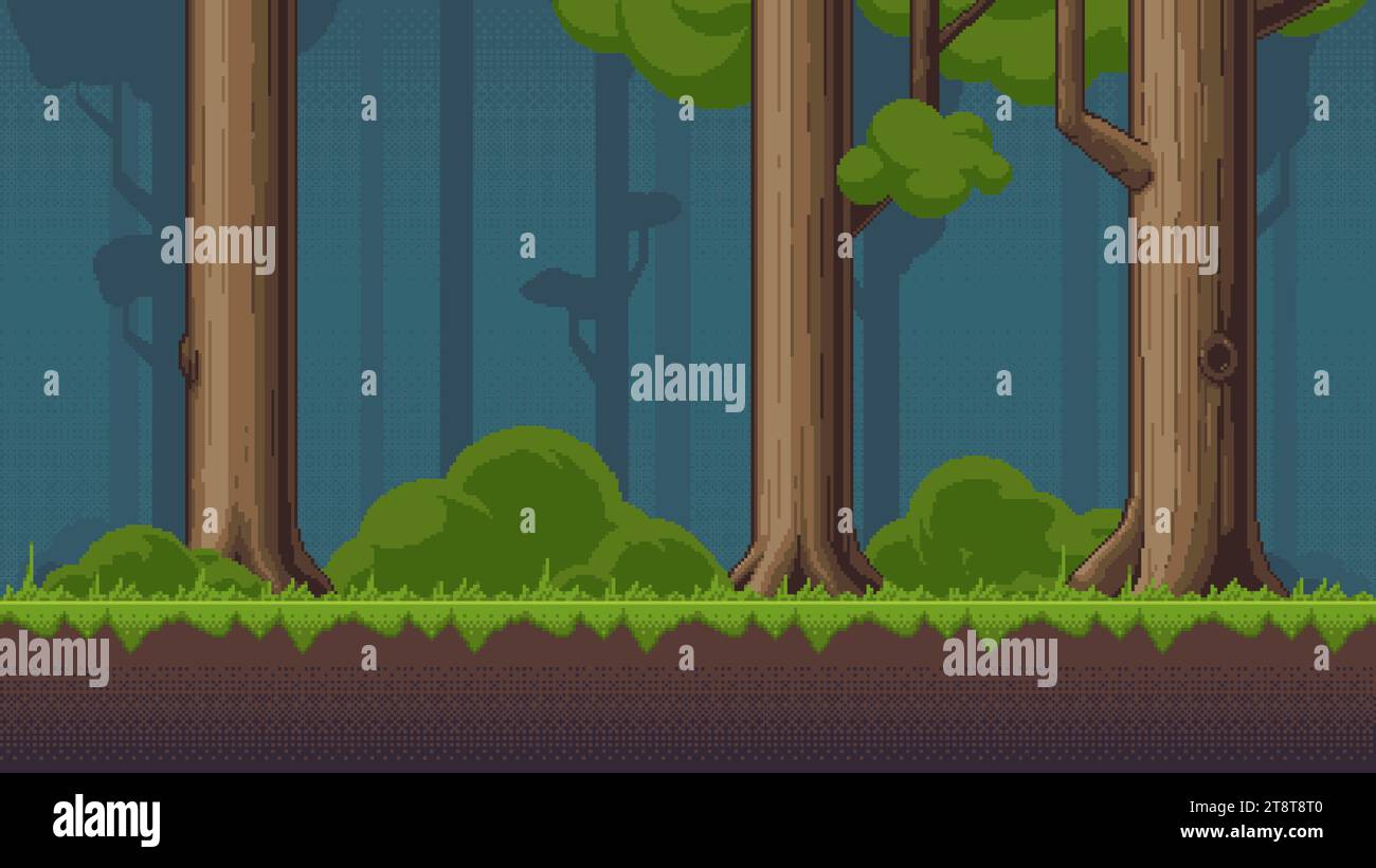 Summer forest video Stock Vector Images - Alamy