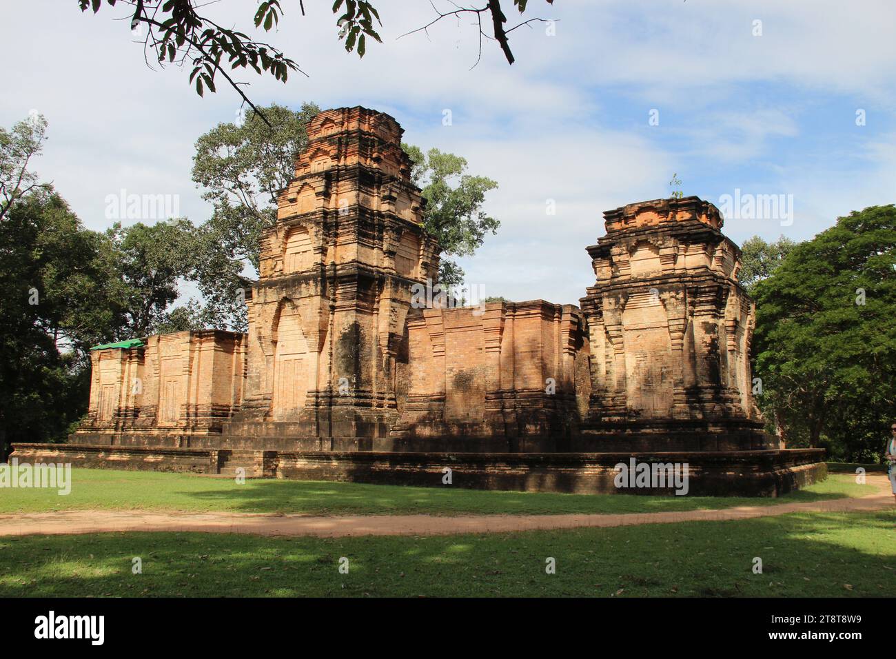 Prasat Kravan, Khmer temple, ancient Angkor area, Cambodia. Reign of ...