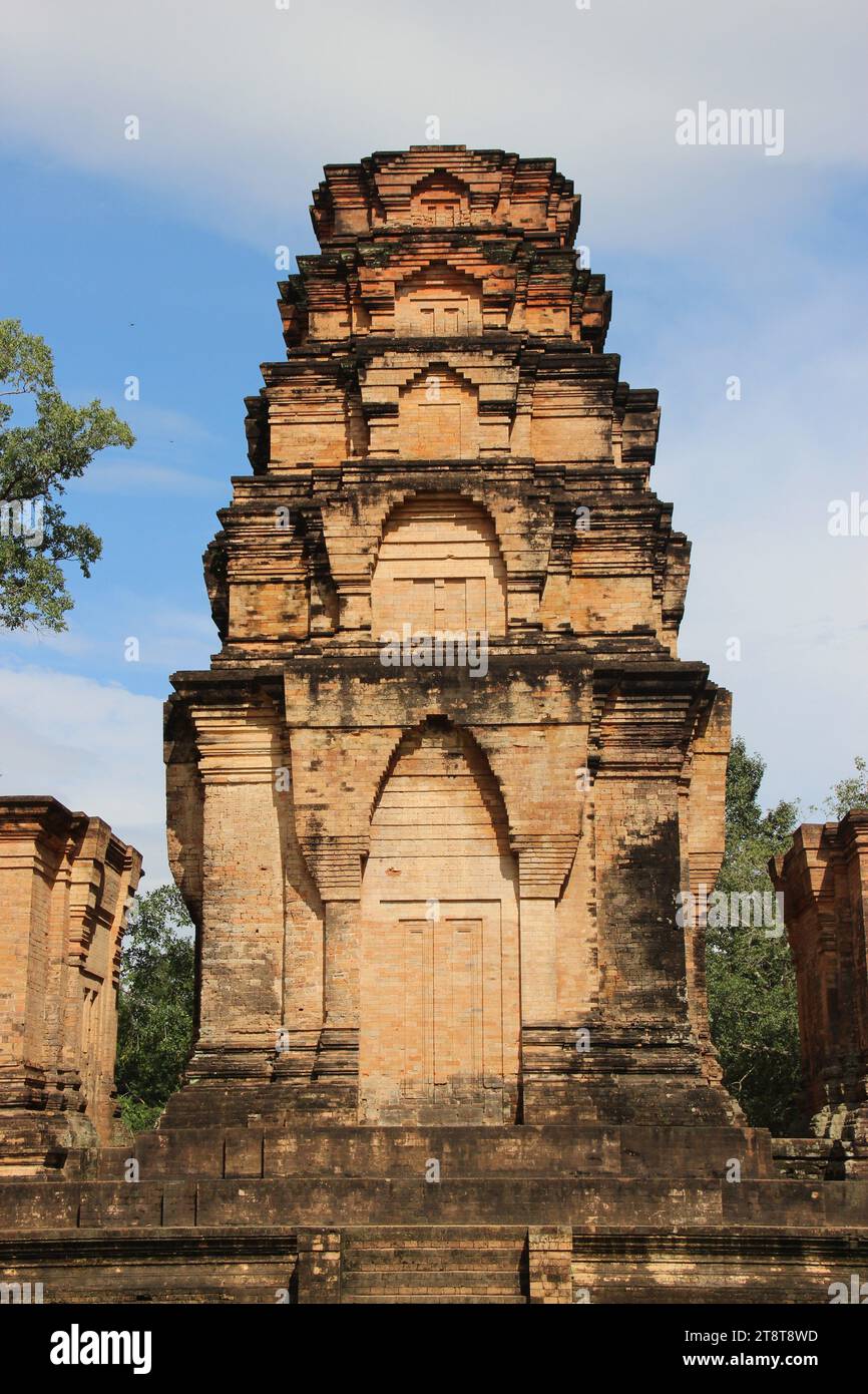 Prasat Kravan, Khmer temple, ancient Angkor area, Cambodia. Reign of ...