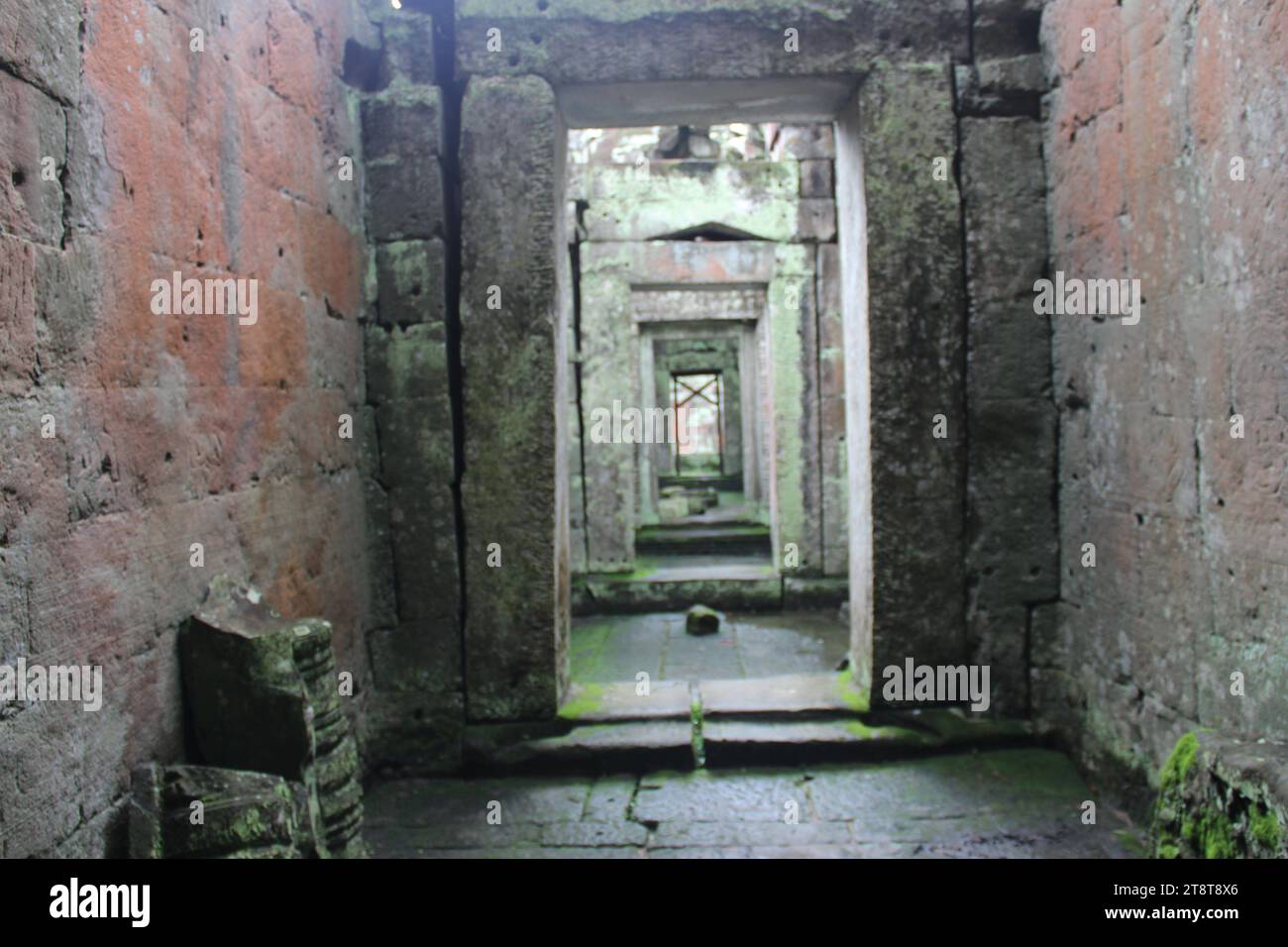 Preah Khan, Khmer temple, ancient Angkor area, Cambodia. Reign of ...