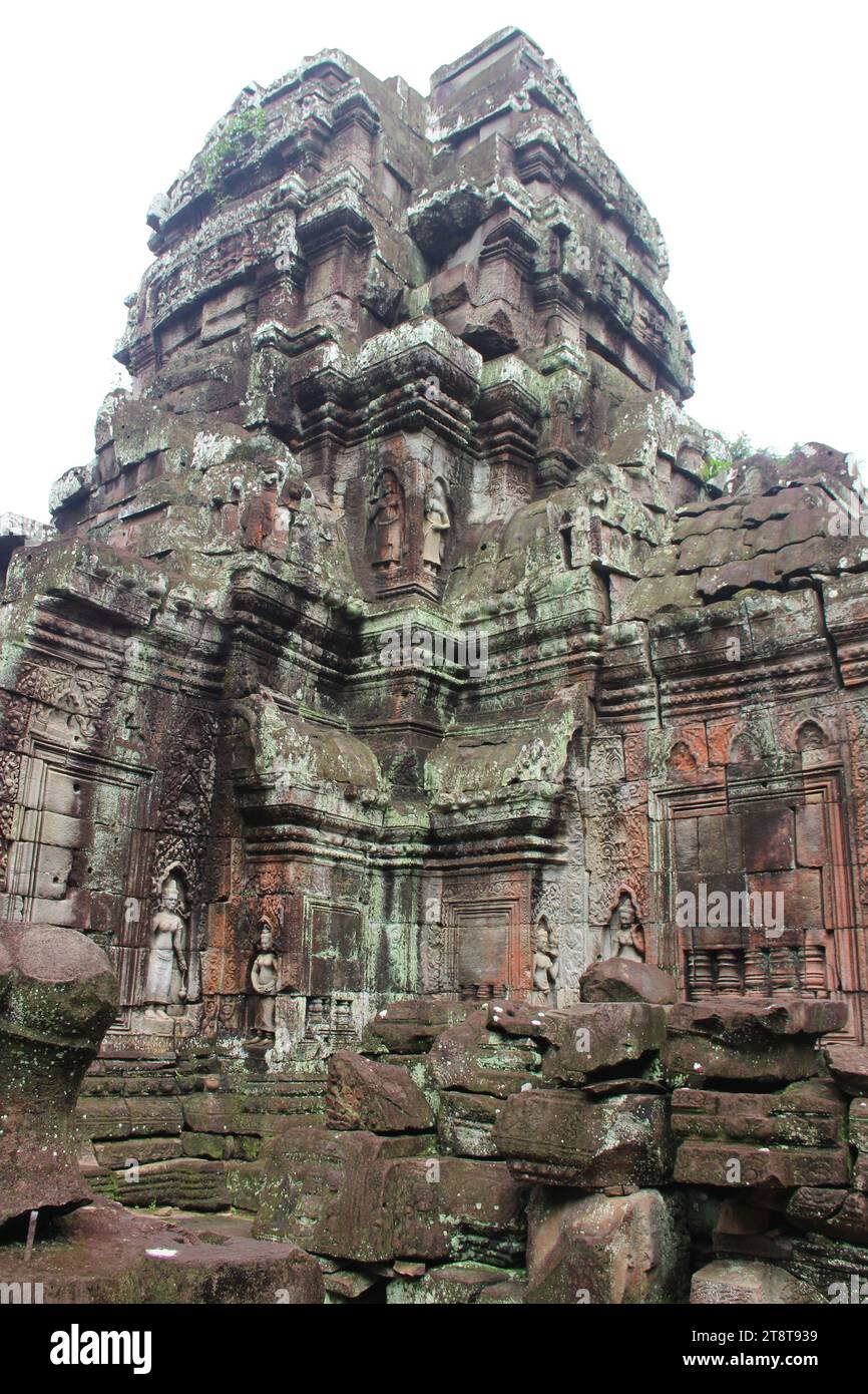 Ta Som, Khmer temple, ancient Angkor area, Cambodia. Reign of ...