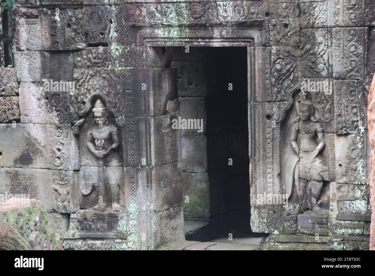 Ta Som, Khmer temple, ancient Angkor area, Cambodia. Reign of ...
