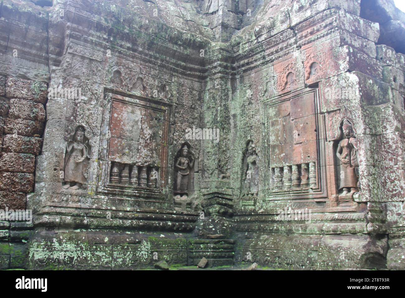 Ta Som, Khmer temple, ancient Angkor area, Cambodia. Reign of ...
