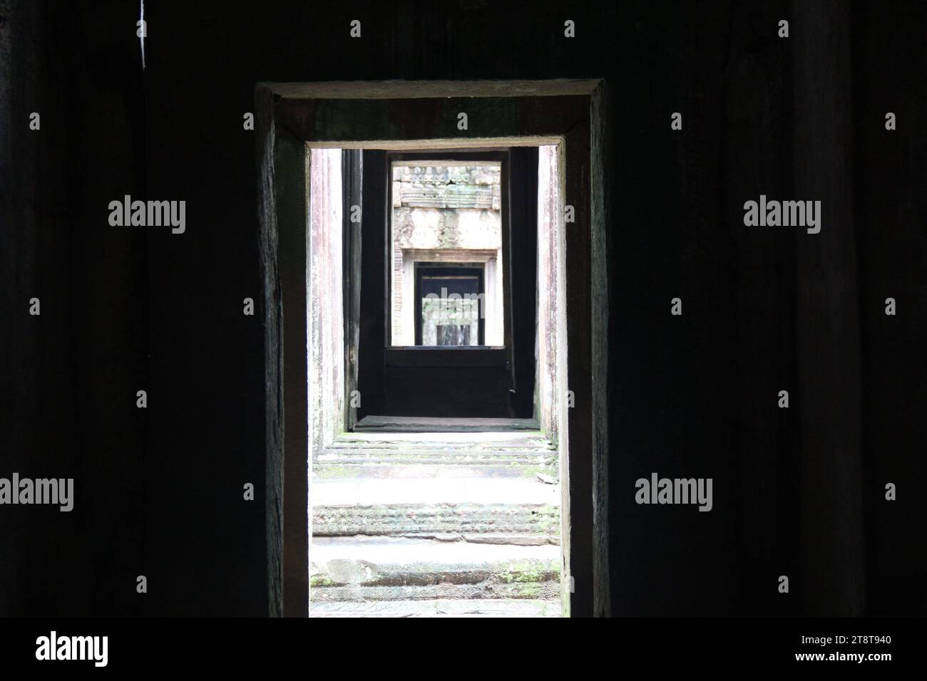 Ta Som, Khmer temple, ancient Angkor area, Cambodia. Reign of ...