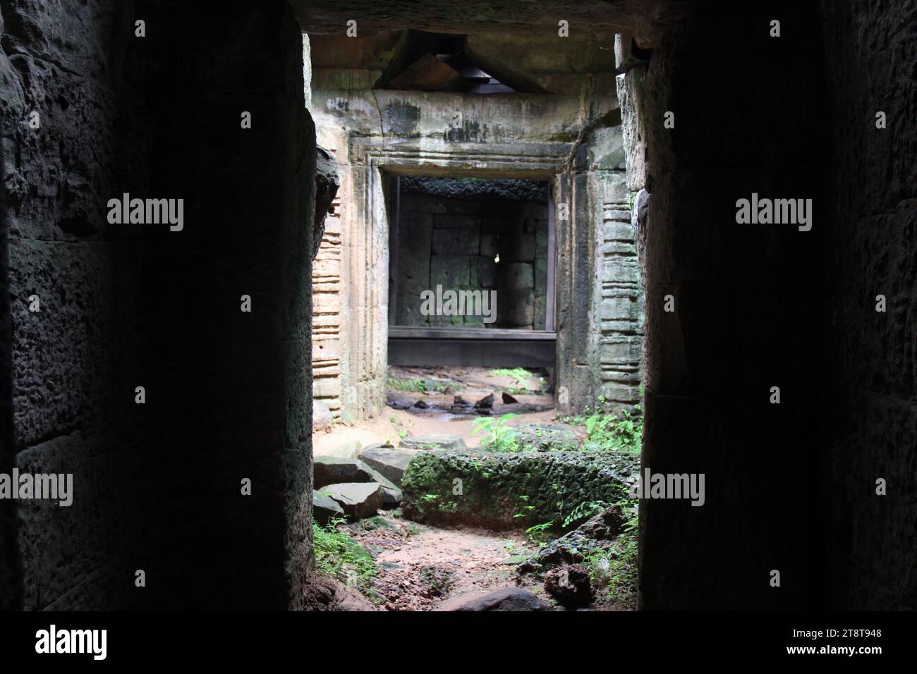 Ta Som, Khmer temple, ancient Angkor area, Cambodia. Reign of ...