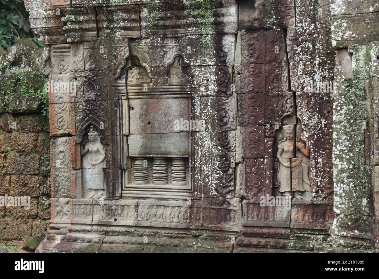 Ta Som, Khmer temple, ancient Angkor area, Cambodia. Reign of ...