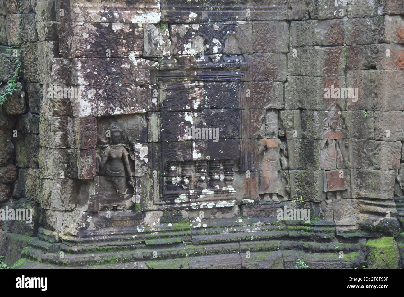 Ta Som, Khmer temple, ancient Angkor area, Cambodia. Reign of ...