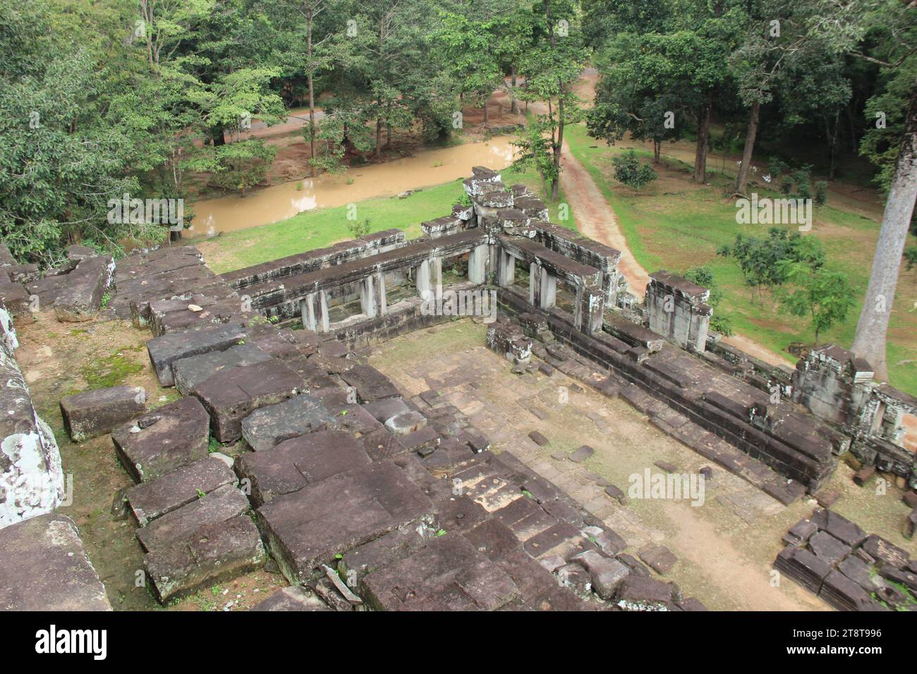 Ta Keo, Khmer temple, ancient Angkor area, Cambodia. Reign of ...