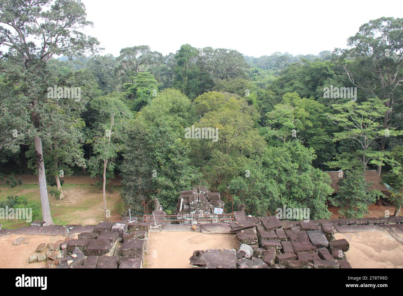Ta Keo, Khmer temple, ancient Angkor area, Cambodia. Reign of ...