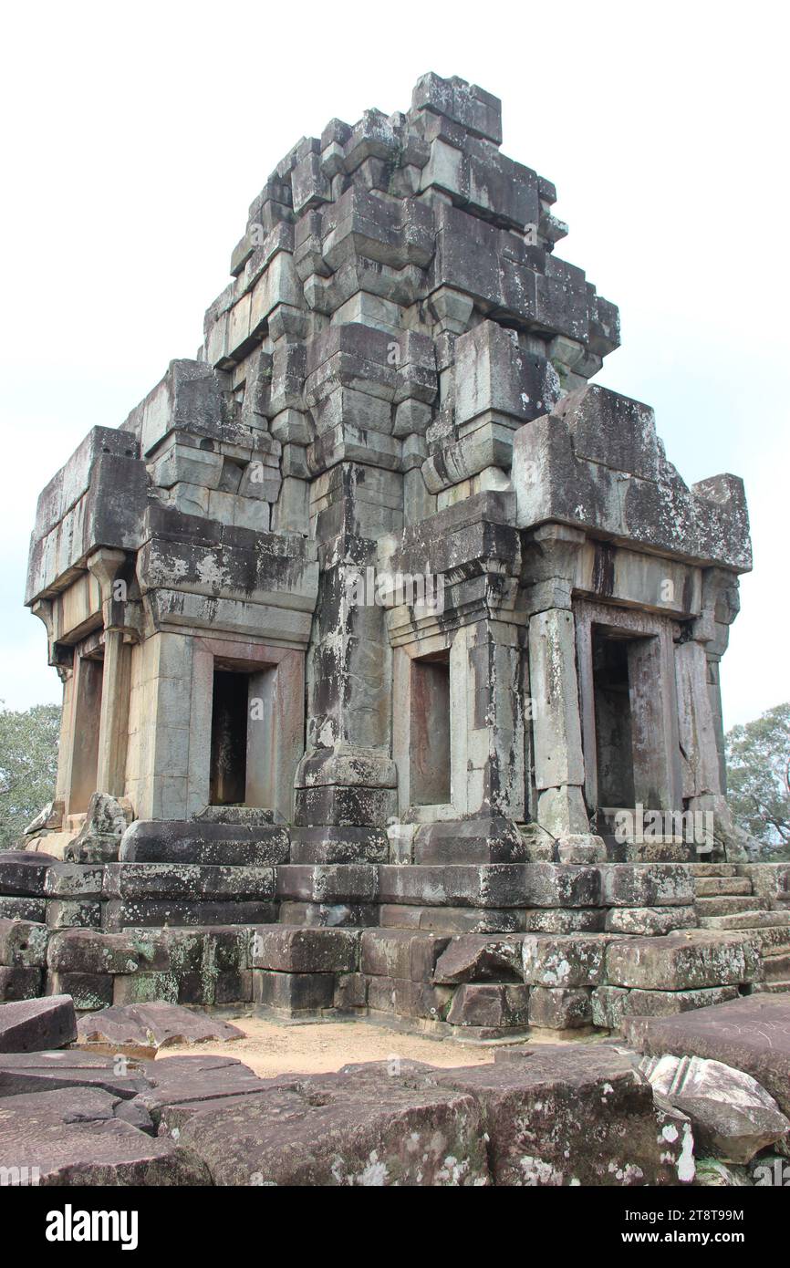 Ta Keo, Khmer temple, ancient Angkor area, Cambodia. Reign of ...