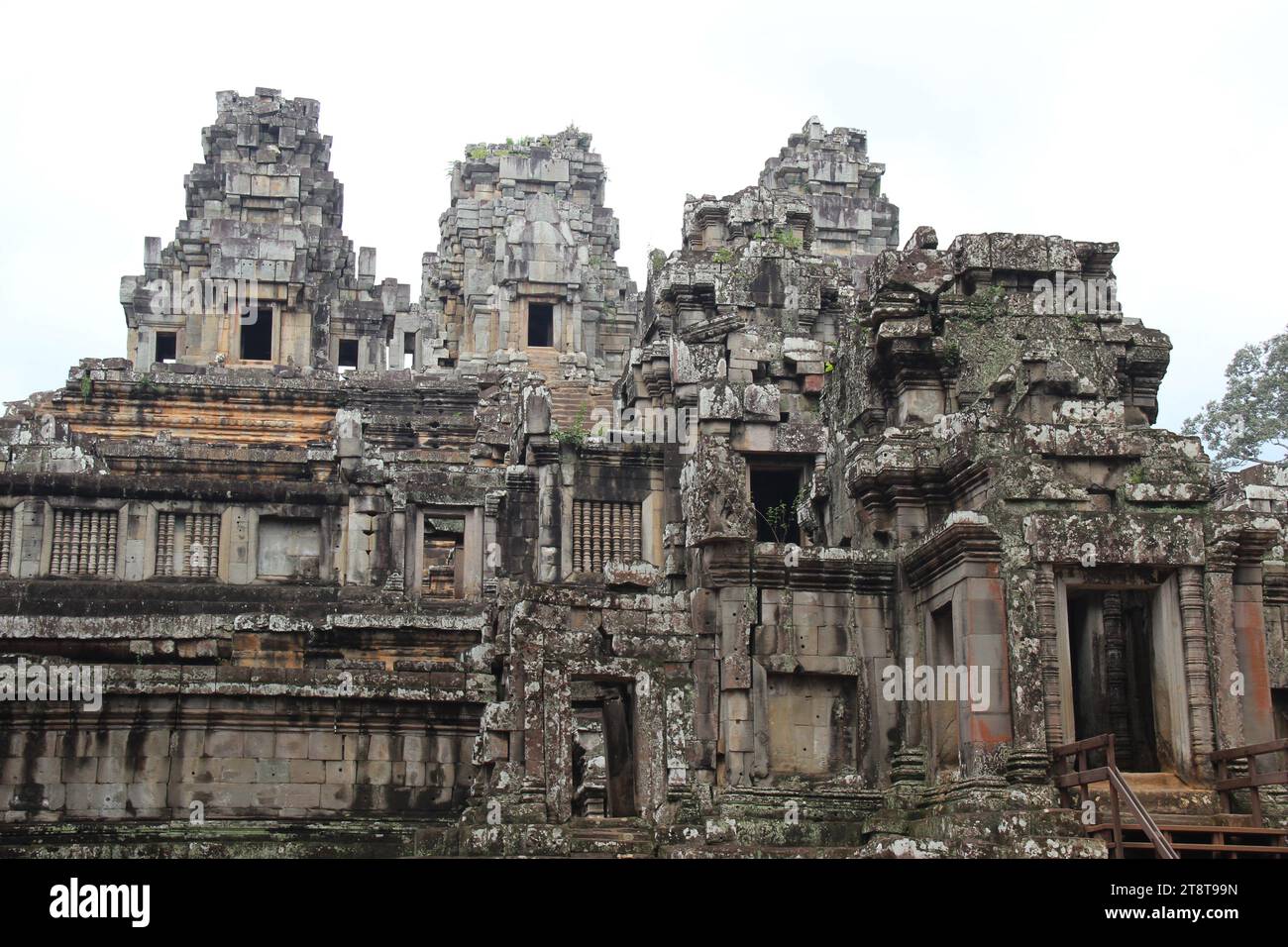 Ta Keo, Khmer temple, ancient Angkor area, Cambodia. Reign of ...