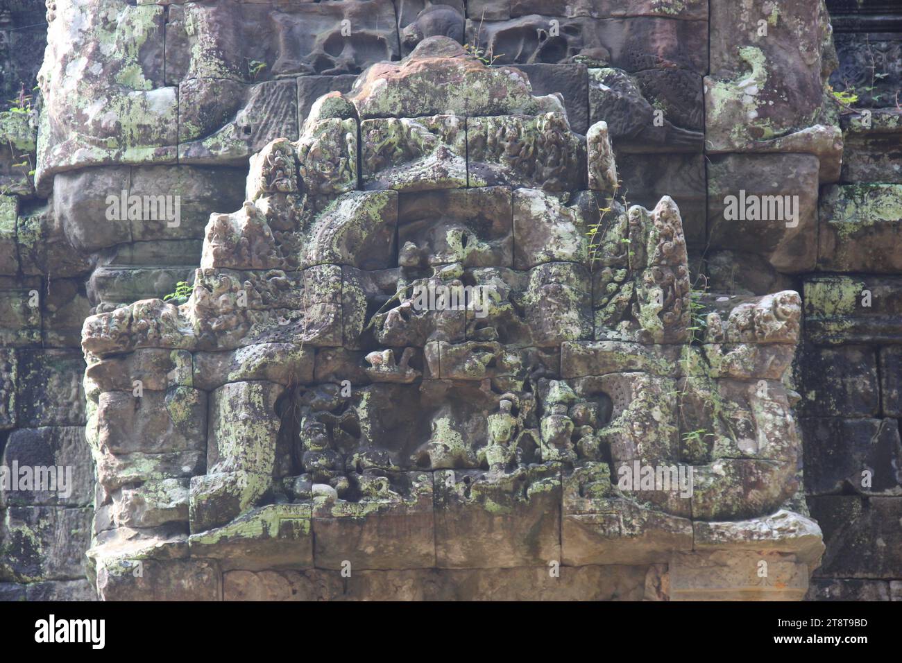 Thommanon, Khmer temple, ancient Angkor area, Cambodia. Reign of ...