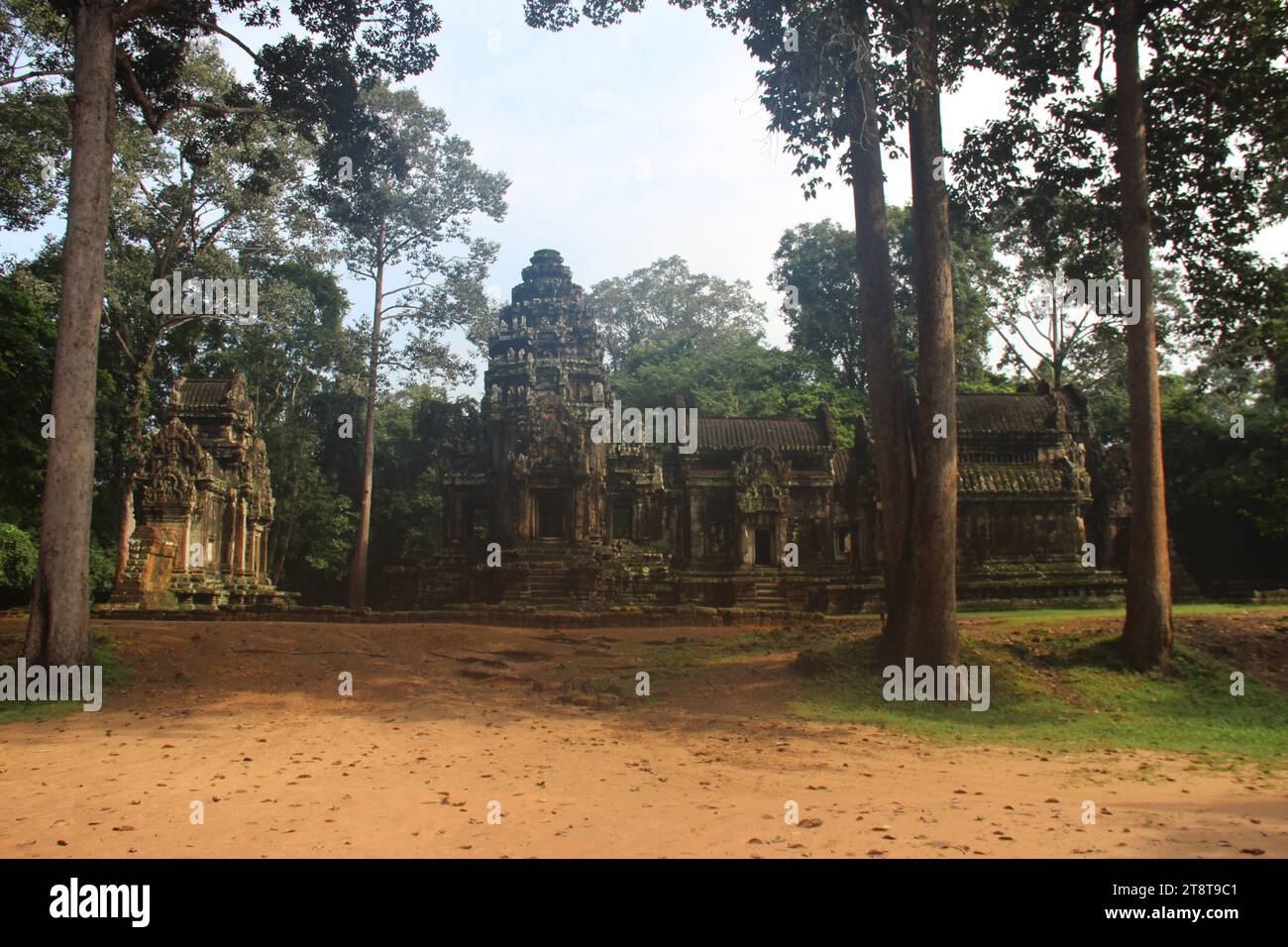 Thommanon, Ancient Khmer Temple, Khmer temple, ancient Angkor area ...